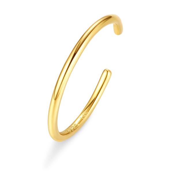 商品名:  Diamday 14K Gold Plated Toe Rings for Women Girls Open S925 Sterling Silver Toe Rings Adjustable Simple Stacking B...