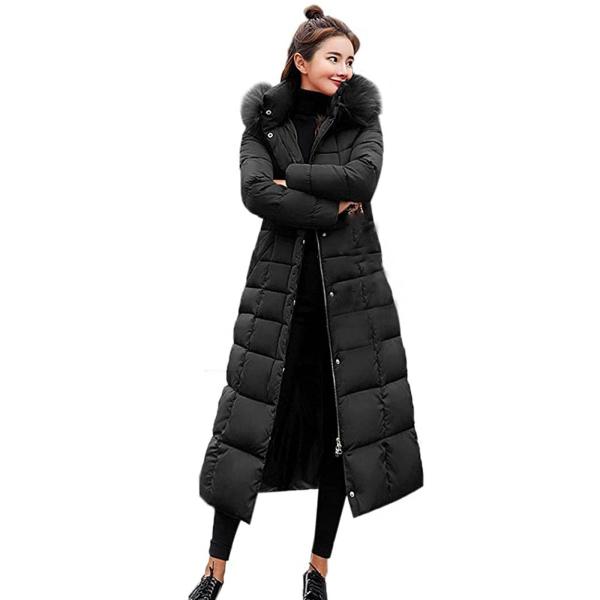 商品名:  Woman Jacket For Fall, Rain Jacket For Women Button Up Jacket Women's Fashion Big Hair Collar Slim Long Knee-High ...