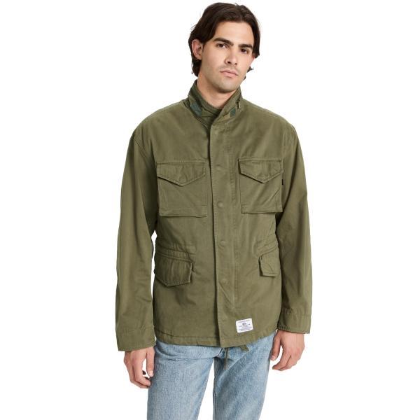 商品名:  Alpha Industries Men's M-65 Mod Field Coat Gen II Jacket, OG-107 Green, Lブランド: Alpha Industries商品サイズ: Large商品番号: 色...