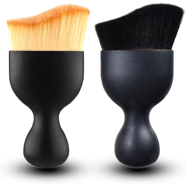 商品名Sodcay 2個 カーディテーリングブラシ 車内清掃ソフトブラシ 自動車用エアコンブラシ カーブデザイン 埃 埃 清掃ブラシ 通気口 ダッシュボード エンジンの清掃用 (イエロー&amp;ブラック)Sodcay 2 PCS Car ...