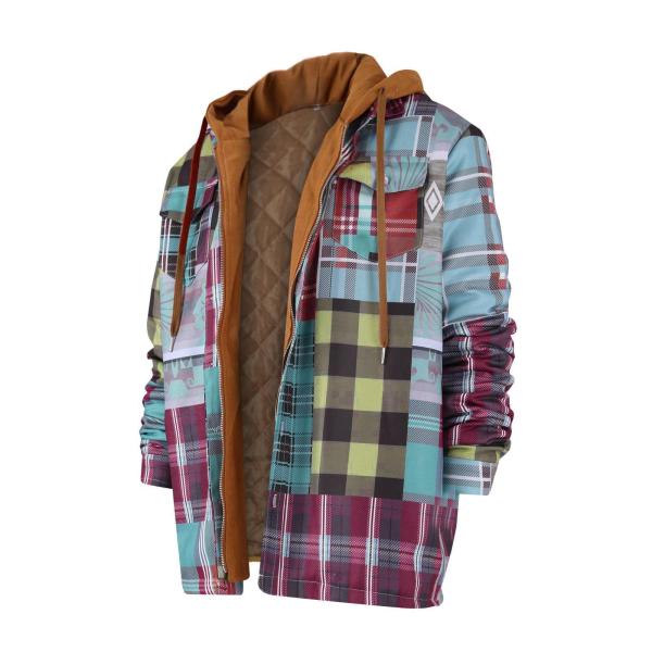 商品名:  Winter Jackets for Men, Mens Coats Lightweight Jackets Jacket Men Cold Weather Men's Quilted Lined Button Down Pla...