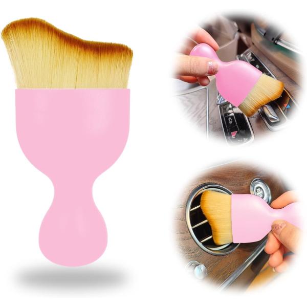 商品名1PCS Car Interior Detailing Soft Brush Detailing Interior Auto Interior Soft Hair Removal Brush Scratch Free, Cleanin...