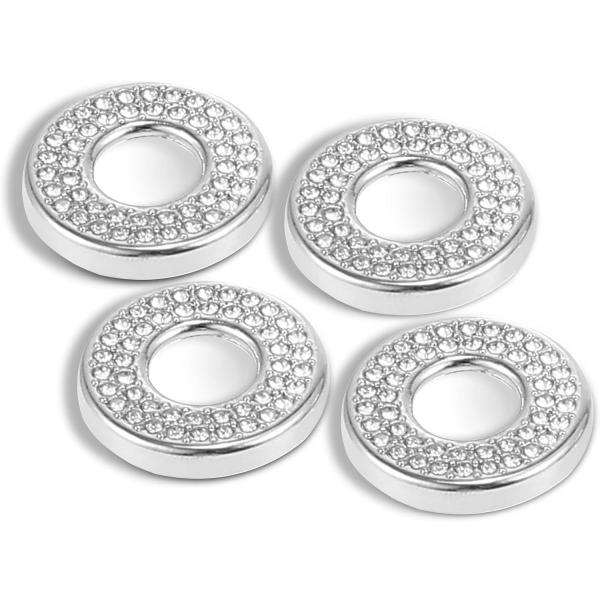 商品名キラキラした車のドアロックアクセサリー ドアロック、キラキラした車のドアロックカバーステッカー、ラインストーンプルロッドボルト装飾、Cクラス C200 C300 Eクラス E200 300 GLC 200 260 300用4 PCS ...