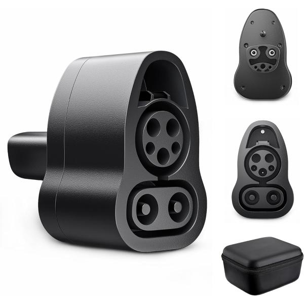 商品名EVJUICION CCS to Tesla Adapter, Max 250kW/300A/500V DC Fast Charging for Tesla Model 3/Y/S/X, Support Level 3 Chargin...