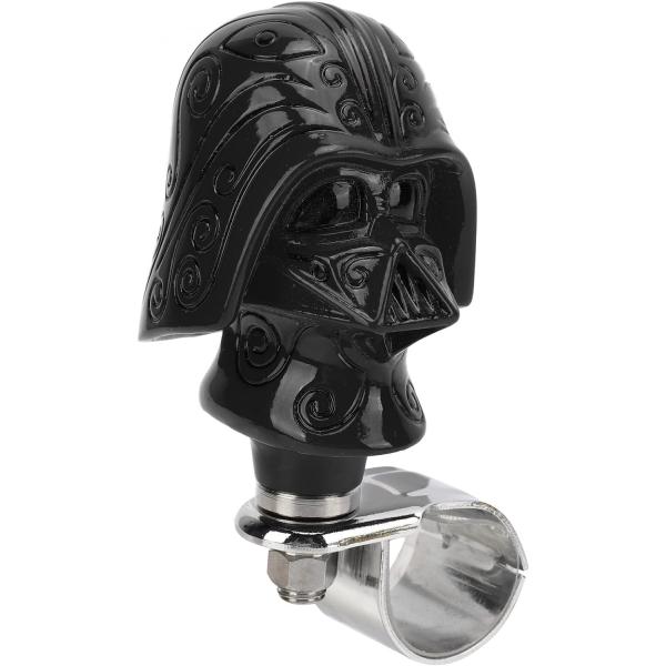 商品名Warrior ハンドルスピナー パワーハンドル ブースターノブ ユニバーサル スーサイドハンドル スピナーボール 車 トラック トラクター ボート用 直径3cm (ブラック)Warrior Steering Wheel Spinne...