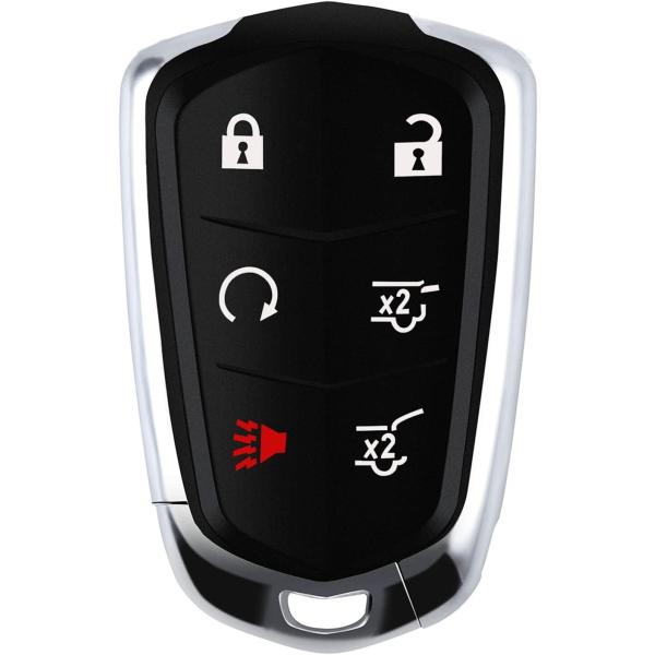 商品名近接スマートキーレスエントリーリモートコントロールカーキーフォブ交換用 キャデラックエスカレード ESV 2015-2020 キャデラックエスカレード 2015-2020 (FCCID:HYQ2AB 315MHz) 1パックRepla...