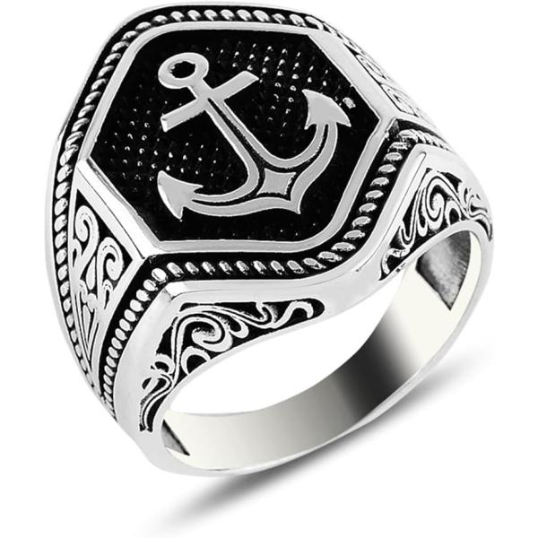 商品名TAKILINGO Solid 925 Sterling Silver Sailor's Anchor Men's Ring Gift For Men (7)ブランド：TAKILINGO商品サイズ：7商品番号：色：素材：Gemstone