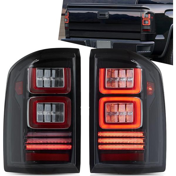 商品名VLAND LED Tail Lights Assembly Fit for 2014-2018 GMC Sierra 1500/2500HD/3500HD(Not for Models w/Factory LED Light), R...