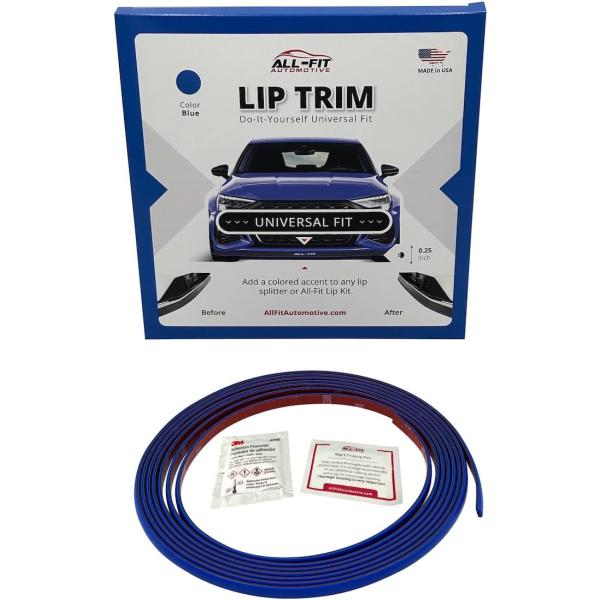 商品名All-Fit Lip Trim Automotive Front End Trim - Universal Fit -   Inch - (Blue)ブランド：All-Fit Automotive商品サイズ：高さ：1.8 cm横幅：...
