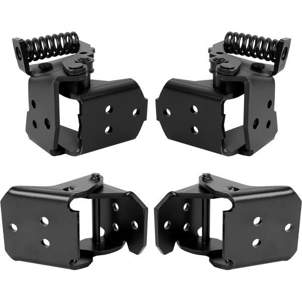 商品名HECASA ドアヒンジセット 1978-1988 Chevrolet Chevy Monte Carlo SS EL Camino Regal G-Body Car 2ドア 上下 LH&amp;RHペア 電気泳動に対応HECASA ...