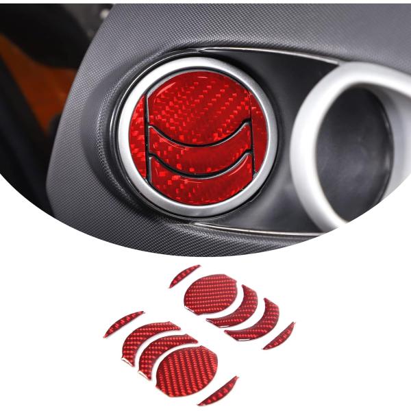 商品名TongSheng Car Air Outlet Frame,Central Control Dashboard Panel Navigation Screen Switch Sticker,Outer Frame Sticker f...