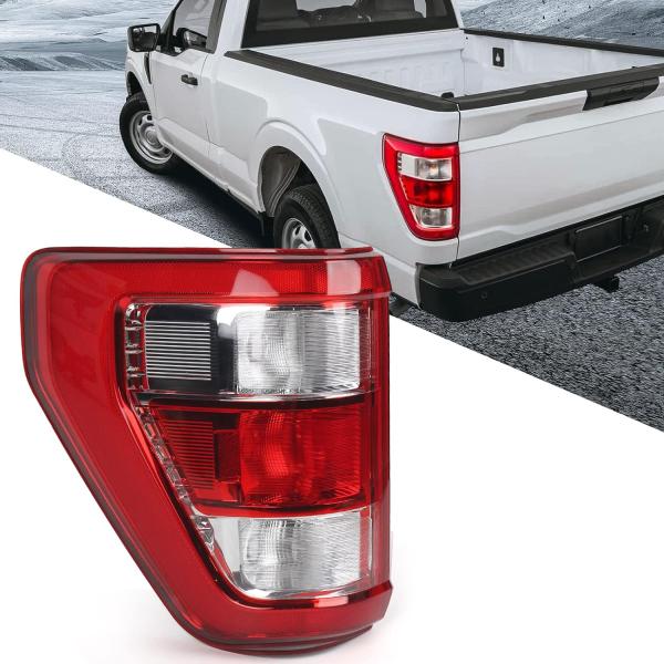 商品名FIONE フォードF150 F-150 XL用 テールライトアセンブリ 2021 2022 2023 リアブレーキランプ ハロゲンタイプ 電球なし (左ドライバー)FIONE for Ford F150 F-150 XL Tail ...