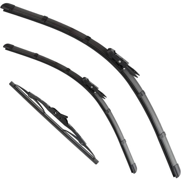 商品名NewVision Windshield Wiper Blades for Chevy Traverse 2012-2017 Pack of 3, Pinch Tab Wiper Blades Includes 24 inch 21 ...