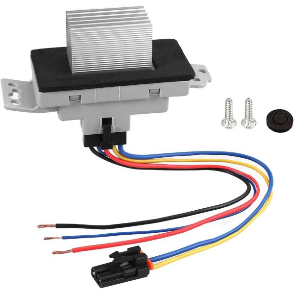 商品名Niyako HVAC Blower Motor Resistor Kit Replacement# 15-81773 JA1639 973-508 89019351 RU631 Fit Chevy Silverado Tahoe S...