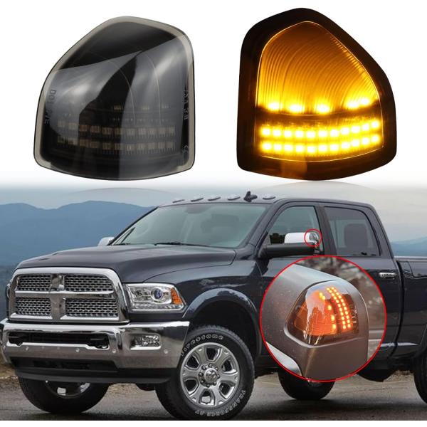 商品名KEEGTBOX Dynamic Sequential LED Side Mirror Marker Lights Compatible with Dodge Ram 1500 2500 3500 4500 5500 Truck 20...