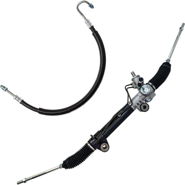 商品名Power Steering Rack and Pinion and Pressure Hose Kit - Replacement for 1997-2003 Dodge Dakota, 1999-2003 Durango 3.9L...