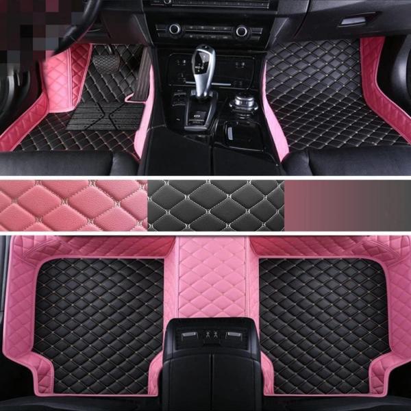 商品名VOZAR Customize All-Weather Protection Luxury Leather Floor Mats for Cars, SUVs, and Trucks According to Automotive M...