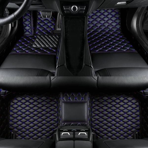 商品名VOZAR Customize All-Weather Protection Luxury Leather Floor Mats for Cars, SUVs, and Trucks According to Automotive M...