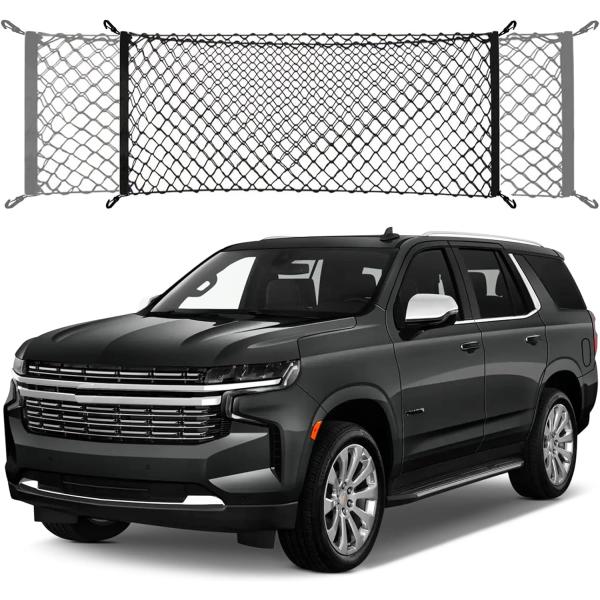 商品名シボレー タホ カーゴ トランクネット シボレー タホ 2023 2022 2021 2020 2019 2018 2017 2016 2015 カーリアアクセサリー 食料品ネットEnvelope Style Cargo Net Up...