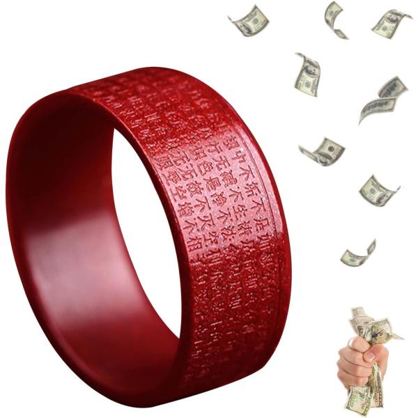 商品名HETICA (ヘティカ) シナバー 風水 リング 富を魅了 風水 シナバー リング メンズ レディース 幸運を運ぶ 風水 ラッキーリング お金 お守り ラッキーリング, US 10, シナバー, 宝石なしHETICA Cinnaba...