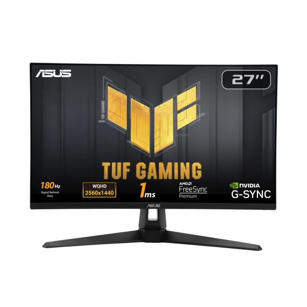 商品名:  ASUS TUF Gaming 27” 1440P HDR Monitor (VG27AQ3A) ? QHD (2560 x 1440), 180Hz, 1ms, Fast IPS, 130% sRGB, Extreme Low...