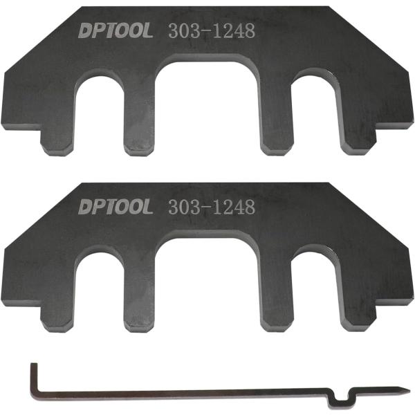 商品名DPTOOL カムシャフト保持ツール タイミングアライメントホルダーツールキット フォード リンカーン マーキュリー 3.5L 3.7L 4V エンジン 303-1248 303-1530 OTC 6682 RT11取り外しソケットと...