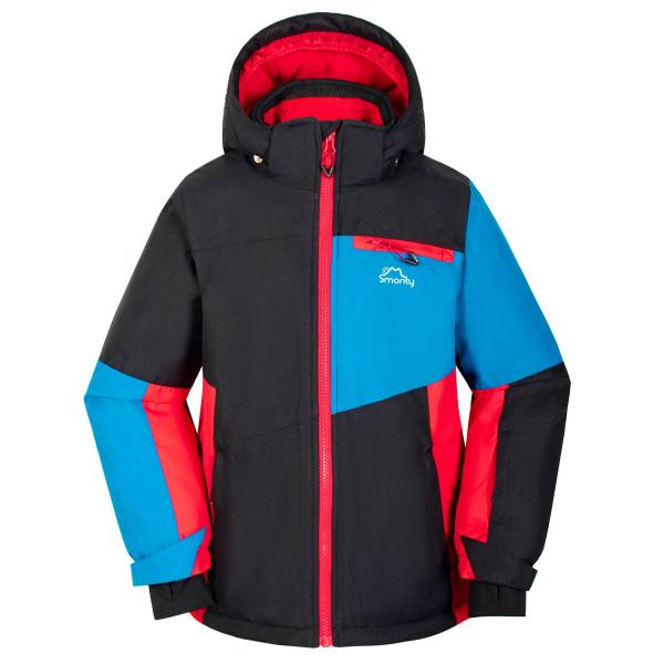 商品名:  SMONTY Boys Ski Jacket Waterproof Snowboard Ski Jacket Winter Coat for Kids (10_years, 12_years, Dark Grey)ブランド: S...