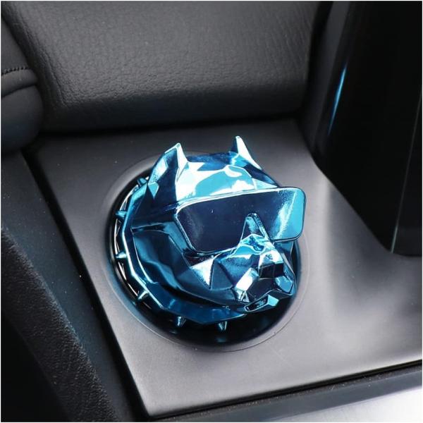商品名zipelo Car Push to Start Button Cover, Bully Dog Car One Button Start Stop Decorative Cover, Universal Vehicle Interi...