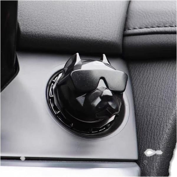 商品名zipelo Car Push to Start Button Cover, Vehicle Interior Engine Ignition Switch Protection Button Cover Sticker, Bully...