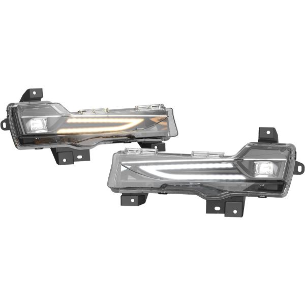 商品名LEDIN LEDフォグドライビングライト ホワイト DRLキット Tesla Model 3 Y Standard Plus対応 長距離パフォーマンスアクセサリー アクセサリー アンバー シグナルシーケンシャルLEDIN LED F...