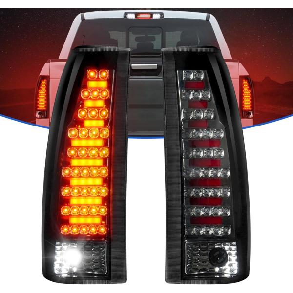 商品名Gubebaili LED Tail Lights for 88-99 Chevy GMC C/K 1500 2500 3500, 92-99 C/K 1500 2500 Suburban, 94-98 Silverado, 92-9...