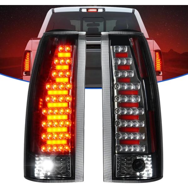 商品名Gubebaili LED Tail Lights for 88-99 Chevy GMC C/K 1500 2500 3500, 92-99 C/K 1500 2500 Suburban, 94-98 Silverado, 92-9...