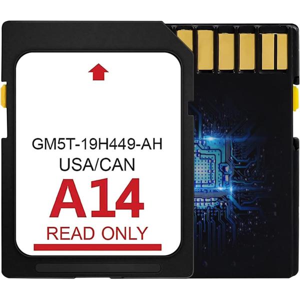 商品名A14 フォード ナビゲーション sd カード 2023最新版 ナビゲーション sd カード 米国/カナダ地図付き フォード リンカーン GM5T-19H449-AHA14 Ford Navigation sd Card, 2023 ...