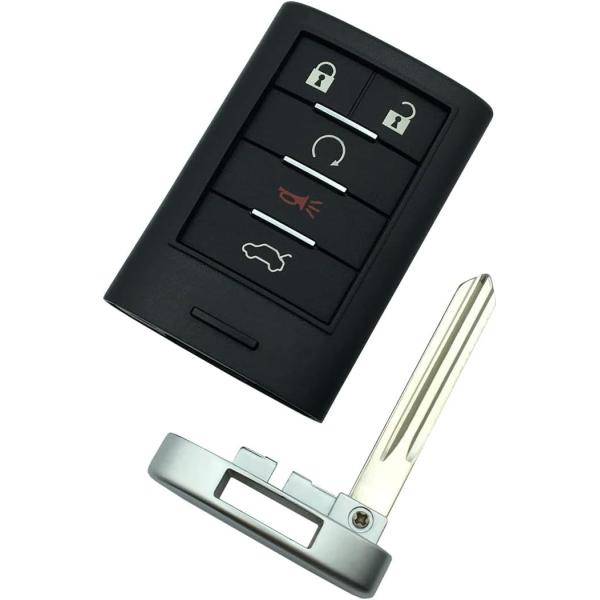 商品名Replacement Key Fob Shell Case for Cadillac CTS 2008-2015/ STS 2008-2011 Keyless Entry Remote Car Key Fob Cover Casin...