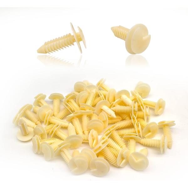 商品名50pcs Nylon Door Trim Panel Retainer Clip Compatible with Chevrolet Cadillac Buick Blazer Silverado Truck GMC Yukon 3...