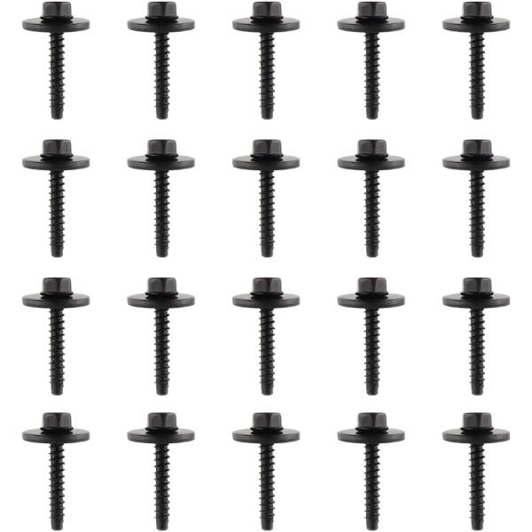 商品名20PCS Automotive Fender Liner Wheel Well Liners Bumper Cover Bolt Screw for Tighten Installation,OEM#11570498 Car Par...