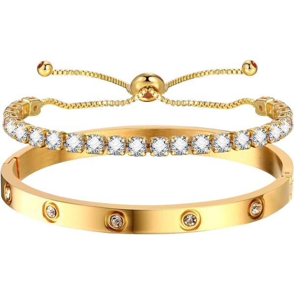 商品名MPRAINBOW パーソナライズされた女性用太いリンクブレスレット - 愛の引用句 名前 ID 刻印リンクブレスレット 調節可能な時計バンドチェーン リストバンド ジュエリー ギフト 恋人、ガールフレンド、奥様、お母さん、姉妹に, ...