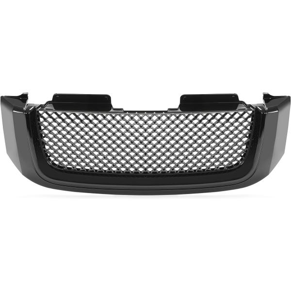 商品名KUAFU Front Upper Bumper Grill Grille Compatible with 2002-2008 GMC Envoy XL XUV Honeycomb Mesh Insert Hood Grille Co...