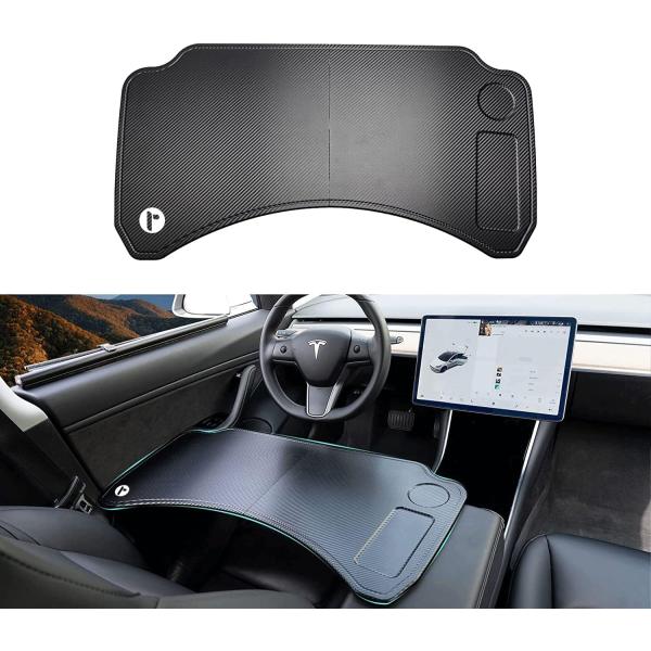 商品名Reloot - ポータブルカーデスク Tesla Model YとModel 3用 - ワークステーション ダイニングテーブル ノートパソコンホルダー - リモートワーク、旅行、ビジネス用 - 簡単設置と頑丈なデザインReloot ...
