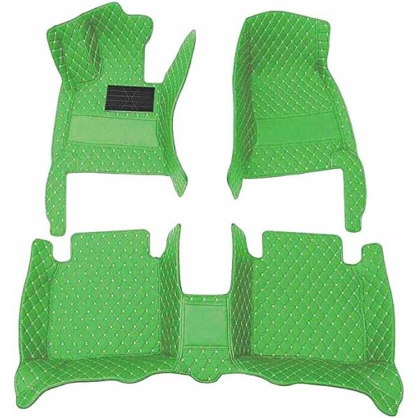 商品名KAYAMU Customized Car Floor Mats Car Carpet All-Weather Full encirclement Mat Leather Interior Passenger Car SUV (Gre...