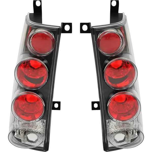 商品名HECASA Tail Lights Assembly Pair Compatible with 1996-2002 GMC Savana Chevy Express 1500/2500/3500 Van Replacement Bl...