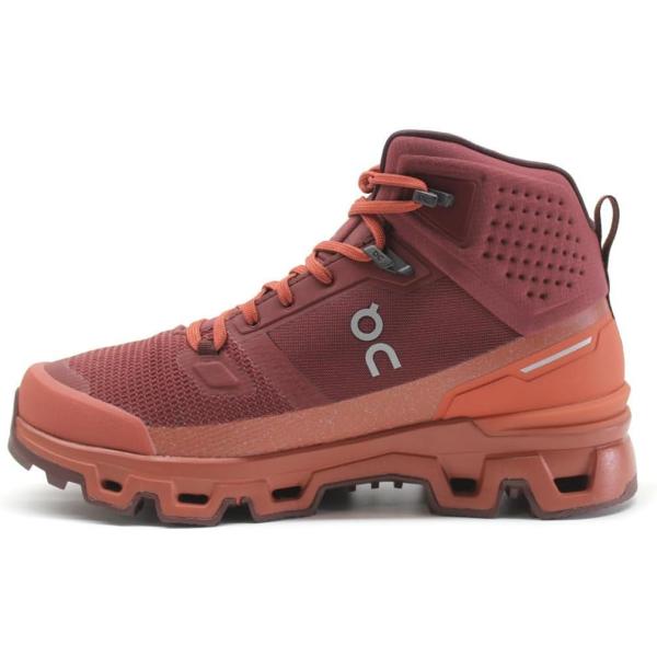 商品名On Womens Cloudrock 2 Waterproof Textile Synthetic Beet Auburn Boots 9 USブランド：On商品サイズ：9高さ：12.7 cm横幅：24.6 cm奥行：34.9 cm...