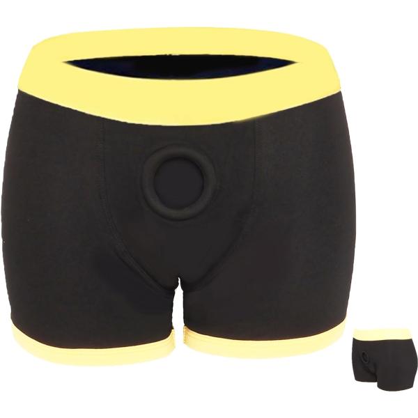 商品名hxfivver Strap On Harness Underwear, Strap Underwear Harness Strap on Boxers for Women and Men Couples Plus size Brie...