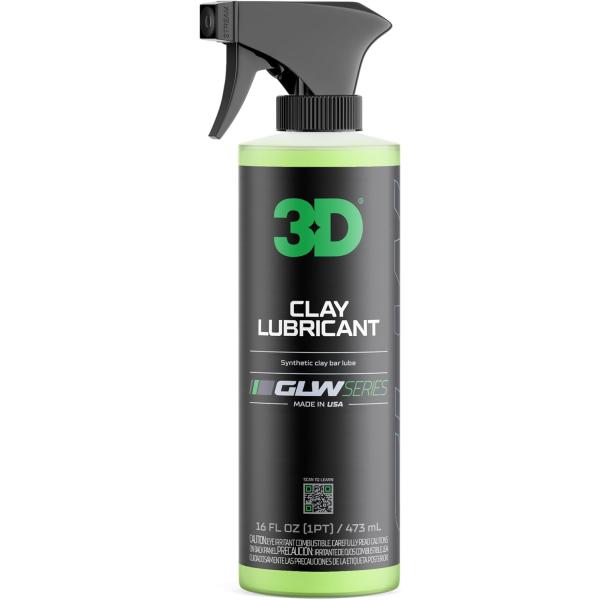 商品名3D Clay Lubricant GLW Series | DIY Car Detailing | Hyper Slick Lubrication for Clay Bars | Eliminates Contaminants fr...