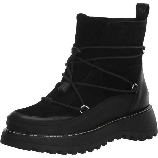 商品名Lucky Brand Women's Caelia Weather Boot Ankle, Black/Black, 12ブランド：Lucky Brand商品サイズ：12高さ：11.4 cm横幅：32.8 cm奥行：38.1 cm重...