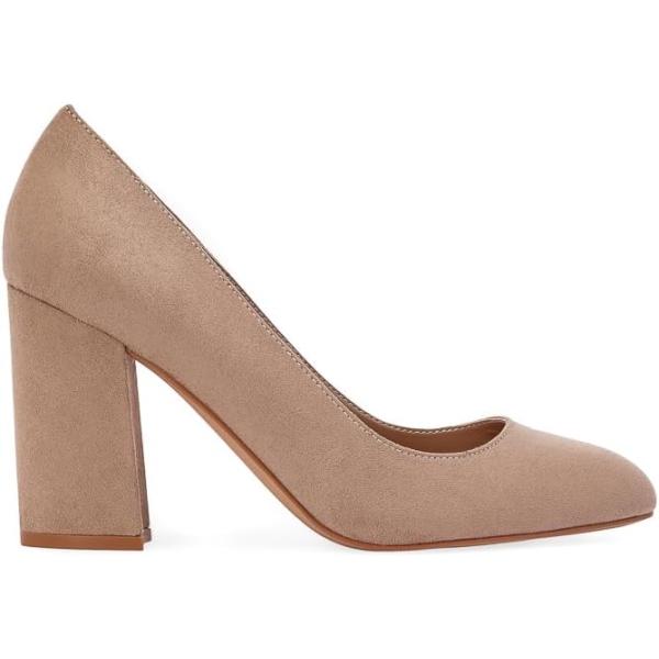 商品名Khloy クラシックパンプス - Stiletto レディース パンプス ポインテッドトゥヒール フェイクスエード スティレットヒール レディース ハイヒール 快適なパンプス, ポルタベッロ, 10Daphne Block Heel...