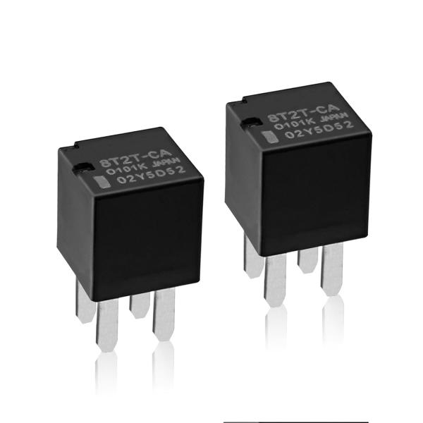 商品名Relay 8T2T-CA (Set of 2) - 8T2T-CA 0101K 12VDC 20A Relay Automotive High-Performance Plug-in Type Relay Compatible fo...