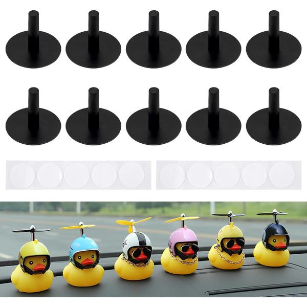 商品名Fantasyon ダックプラグ 固定ディスプレイ ゴム製 ダックマウント フロックロッカー ゴム製ダックホルダー ジープラングラーダッシュに対応 (ゴム製ダックを除く) 10個Fantasyon 10pcs Duck Plug Fi...