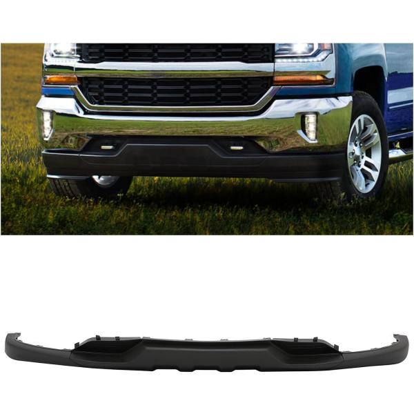 商品名HECASA フロントバンパー ロワーバランス 2016-2019 シボレー シルバラード 1500 LD 交換用 84029773 GM1015134C エアダム ディフレクター プラスチック ブラックHECASA Front Bu...