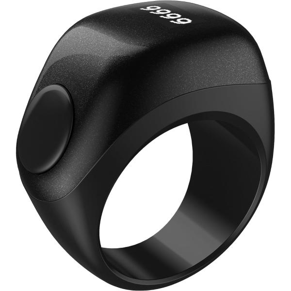 商品名TAKVA - Zikr Ring Flex (2023) | Improved, Smart Tasbih Ring (Interchangeable Ring sizes) (Black, Plastic)ブランド：TAKVA商品...